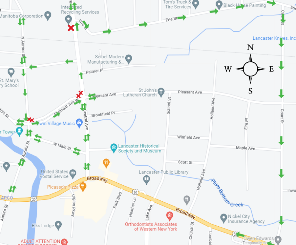 Downtown Lancaster Roundabouts Project - Village of Lancaster, NY